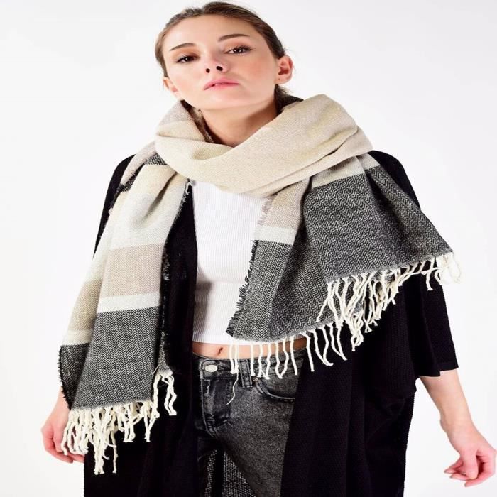 Châle à motifs de vison pour femmes Robe pour femme Top Wrap Capes ...