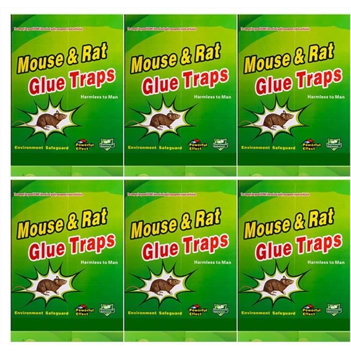 Lihai Rat Glue Traps-Rat Glue Boards-Sticky Boards Pest Expert 6 Pack ...