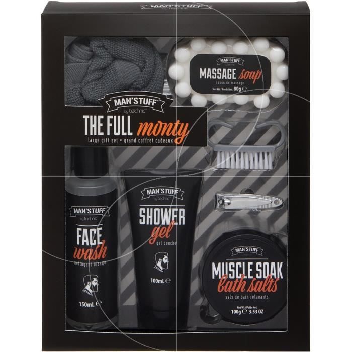 Man'Stuff - Coffret Homme The Full Monty - 7pcs - Cdiscount Au quotidien