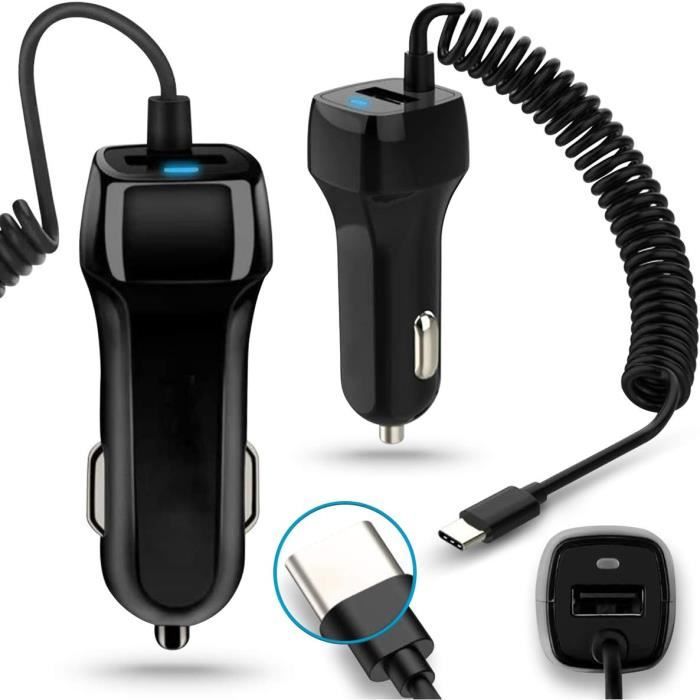 Câble De Charge Pour Voiture Compatible Avec Samsung Galaxy A12 A13 A14 ...