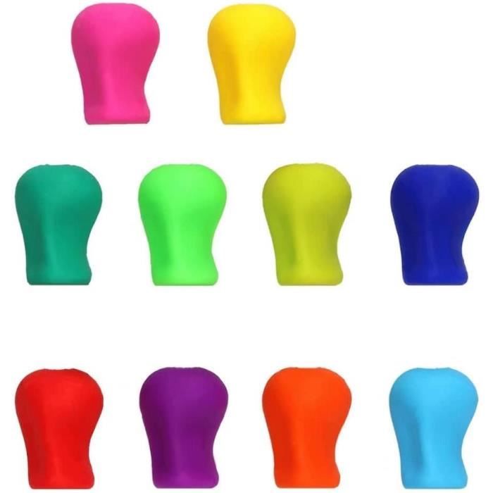 Guide Doigt Enfant, 10 Unités Ergonomique Aide Écriture Crayon Grip ...