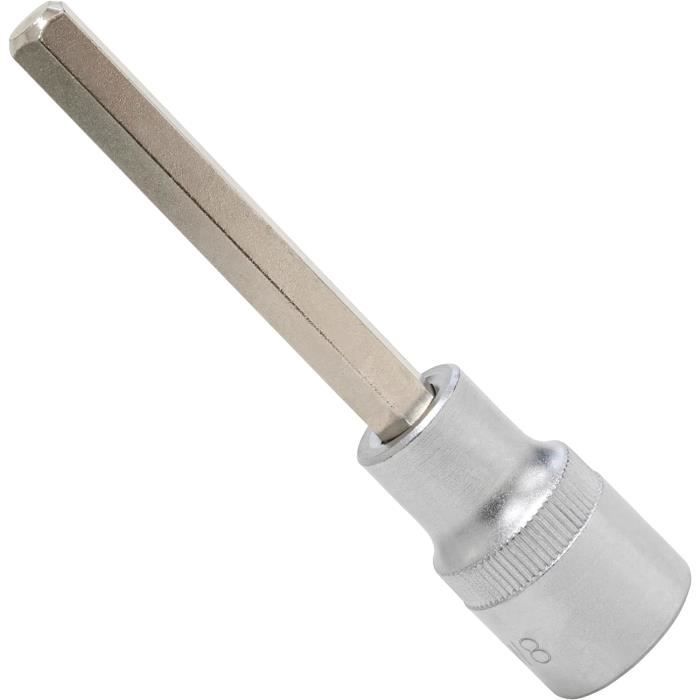 C71026 - Douille Tournevis Hexagonale Longue 1-2'' Monobloc 8 Mm X 100 ...