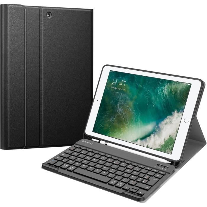 Clavier Pour Ipad 6E-5E Génération (2018-2017) Et Ipad Air 2-1 (2014 ...