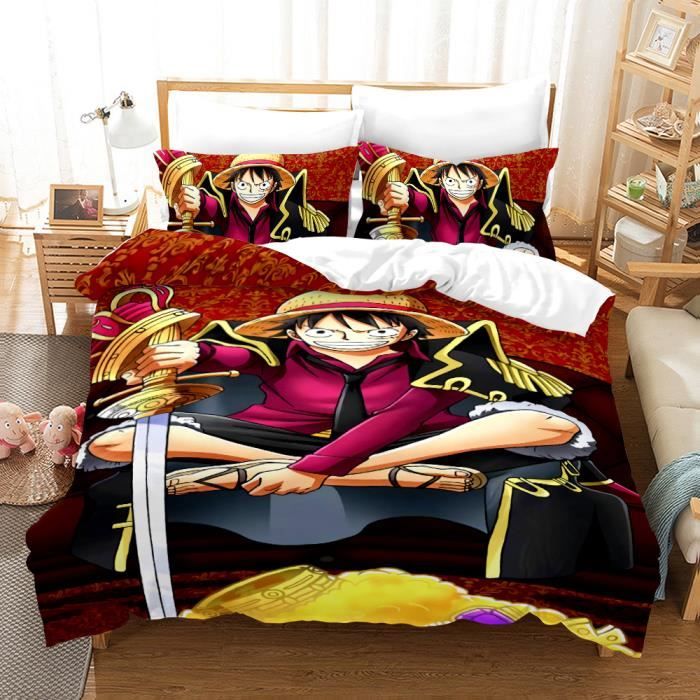 Chopper Zoro Sanji Décoratif One Piece Luffy 240 260cm Animé 1 Housse