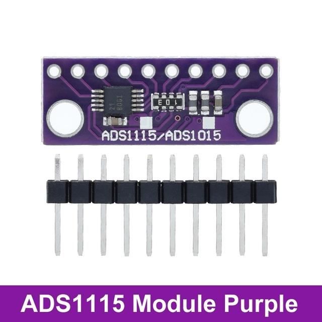 Circuits intégrés,ADS1115 Purple--Carte De Développement Ads1115 16 Bits I2c Module De Précision ...