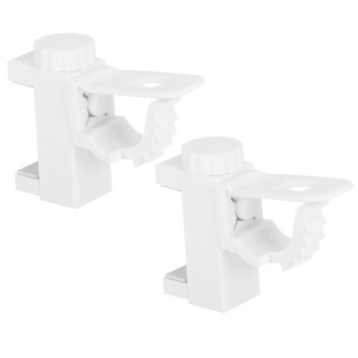 Akozon Hanging Rod Clip, Curtain Rod Bracket, Hook Type for Home ...