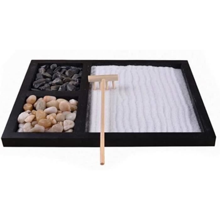 Kit Jardin Zen Mini Jardin Zen Sable Rocher Ornement Créatif Zen Jardin ...