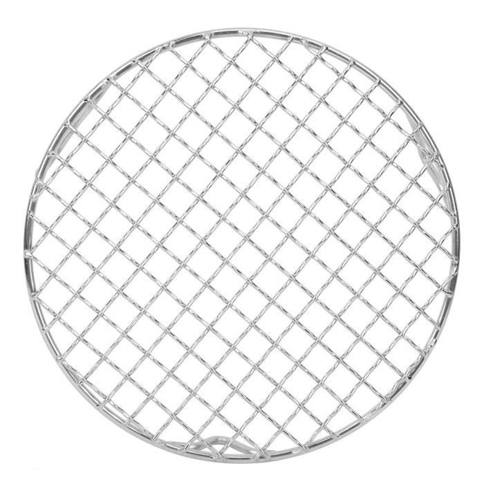 Grille de grillage, maille de gril, cuisine ronde en acier inoxydable ...