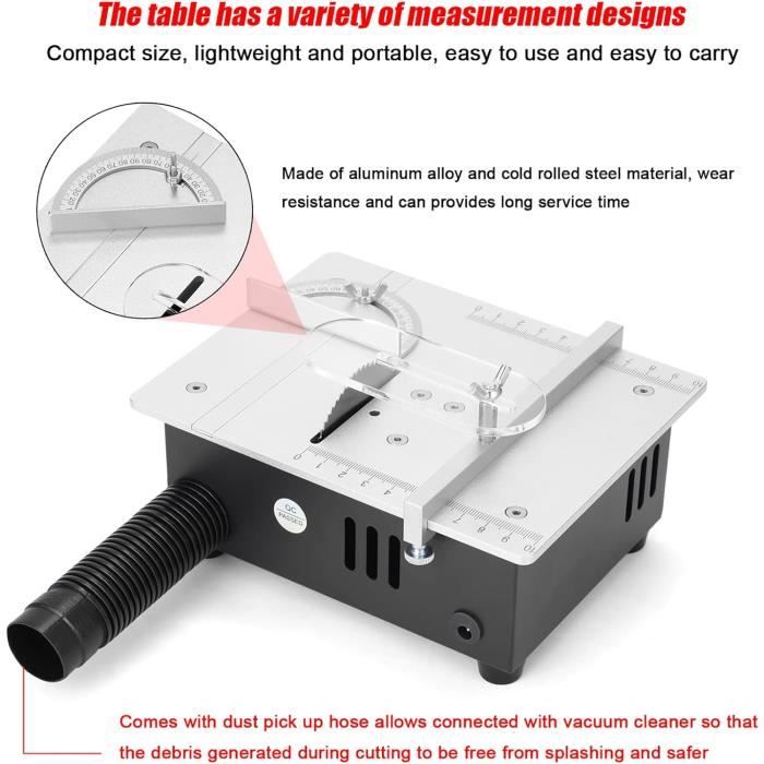 ERYUE banc de scie,Mini scie à Table multifonctionnelle scies de bureau ...
