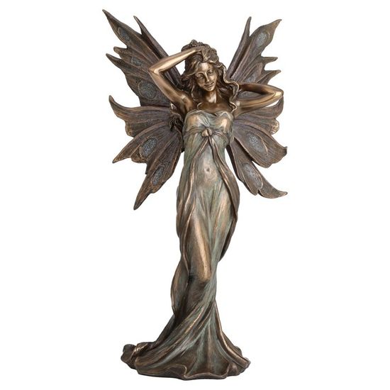 Fée Statue Décoration collection Fantasy hauteur 24cm couleur Brun ...