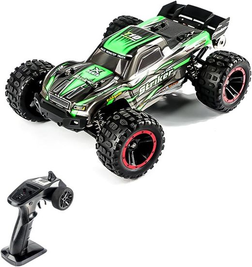 Vert Vert Voiture télécommandée,1:14 4WD 2,4 GHz Camion télécommandé 75 ...
