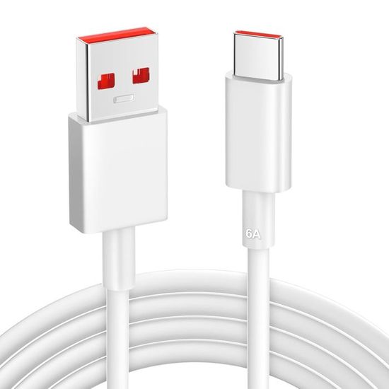USB C Cable 3m,6A 120W Turbo Charge for XiaoMi 11T/12T/13T/14T/15 USB ...
