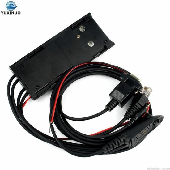 Le noir - Câble de programmation 4 en 1 pour Radios Motorola, pour ...