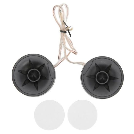 GOTOTOP Mini Tweeter à dôme 2PCS 350W Mini Dome Tweeter Round Speaker ...