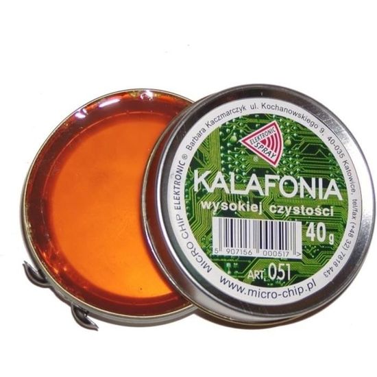 Sparfix- Pâte Résine Flux À Souder Colophane 40G Facilite La Soudure ...