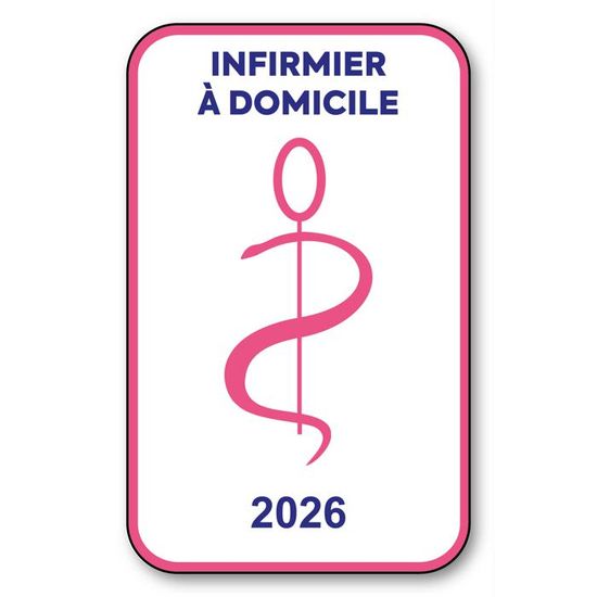 Autocollant Sticker - Vignette Caducée 2025 pour Pare Brise en ...