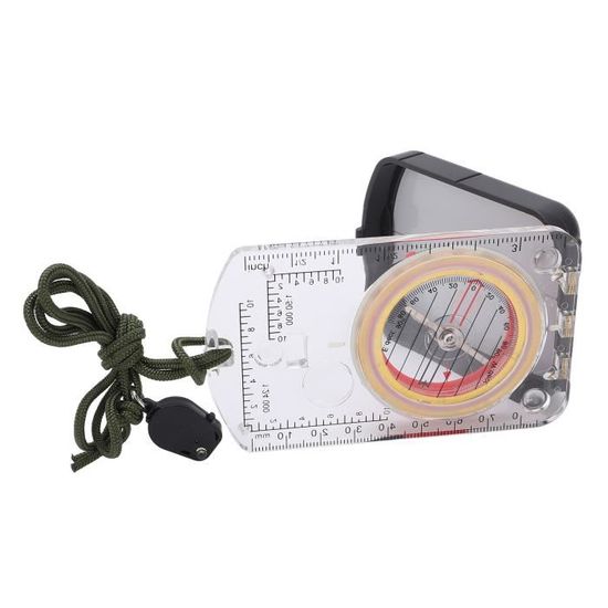 VGEBY Boussole de navigation Boussole Pliante Transparente Navigation ...
