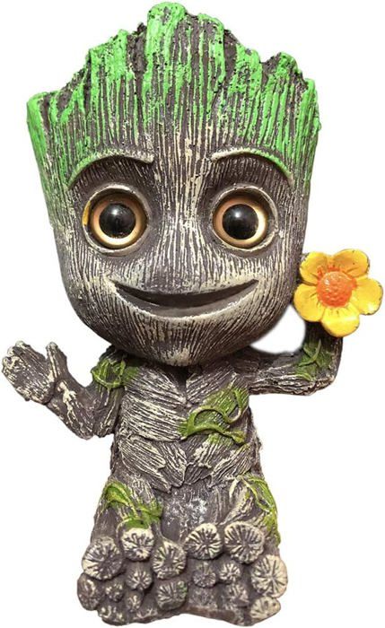 Décorations Aquarium Groot Air Bubbler - Avec Ornement En Résine De ...