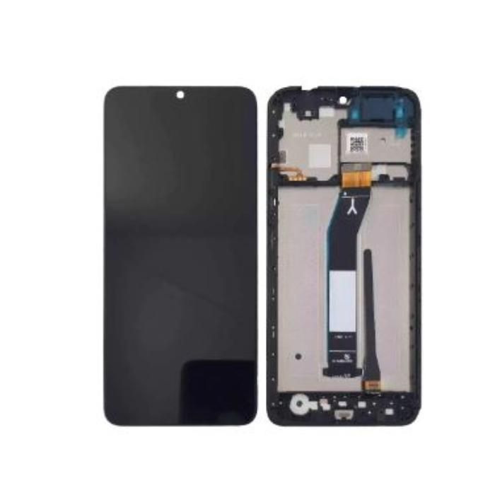 Écran LCD et Vitre Tactile - Original - Xiaomi Redmi A3 - Noir - Avec Châssis - Écran Tactile ...