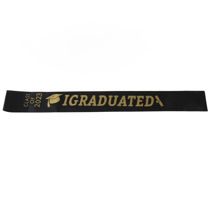 Cocosity 10Pcs Grande écharpe de Graduation avec Lettre en Paillettes d ...