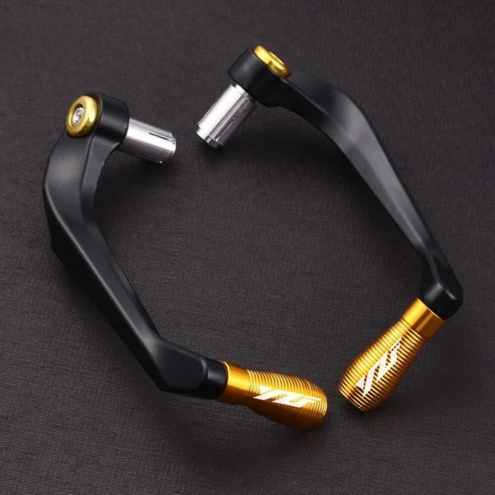 Gold-a -yzf Logo Moto-cycle GRIPS GURD LEVERS EMBRYSEMENT DE FREIN ...