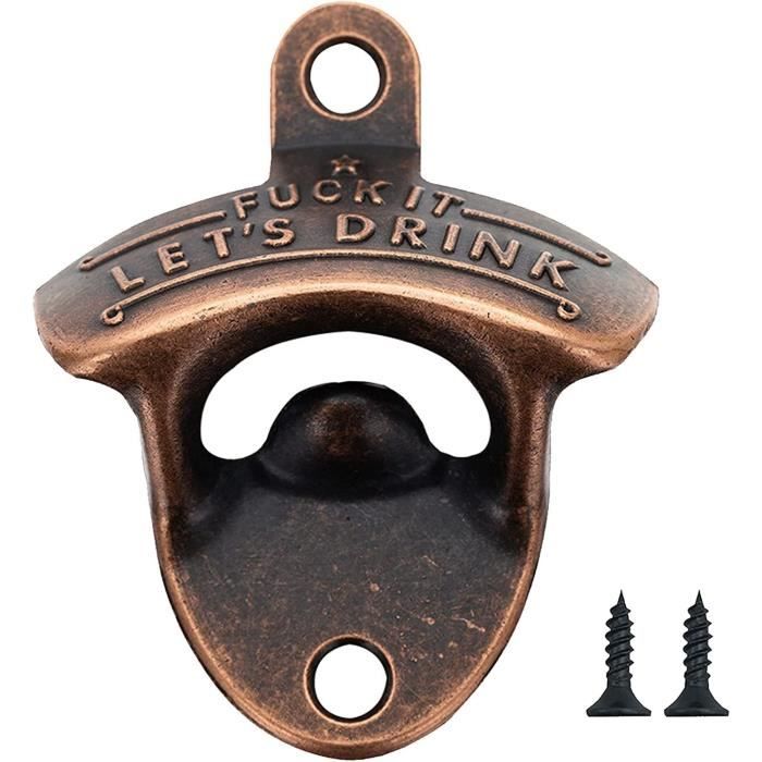 Décapsuleur Mural En Fonte - Style Rétro Rustique - Pour Bar, Cuisine ...