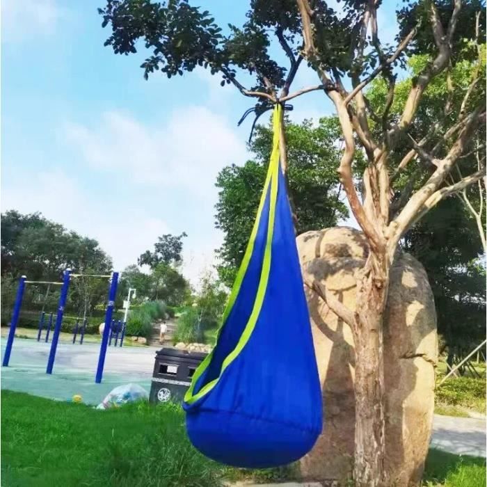 Siège de balançoire gonflable - Sapphire and Green - Coton - Chaise ...