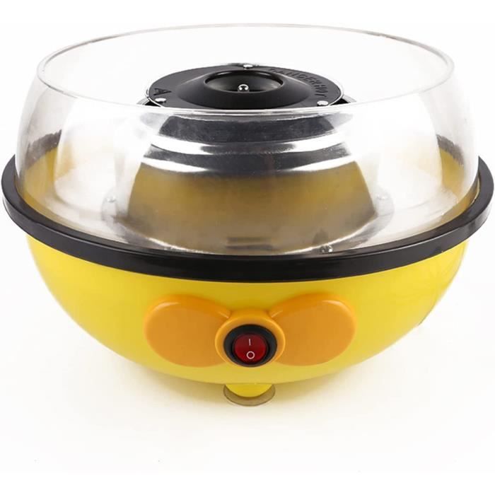 Machine à Bonbons Électrique, Cotton Candy Maker Gadgetry Édition Jaune ...