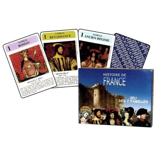 Jeu de 7 Familles 'Histoire de France' - Cdiscount Jeux - Jouets