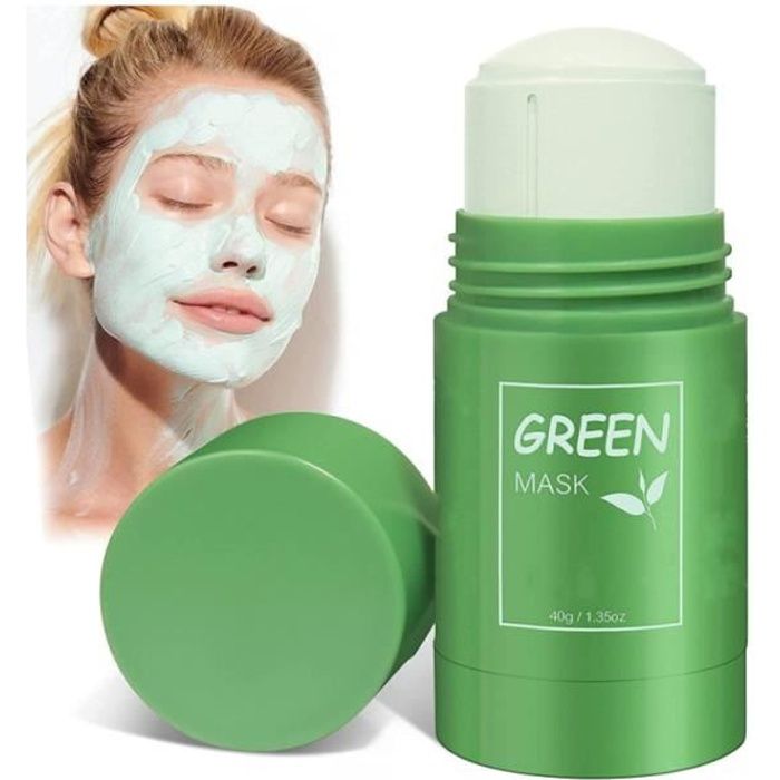 Green Mask Stick, Masque à l'argile purifiant au thé vert Bâton ...