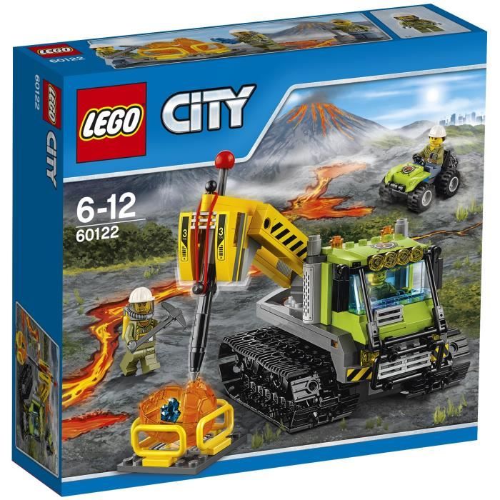 LEGO® City 60122 La Foreuse à Chenilles - Cdiscount Jeux - Jouets