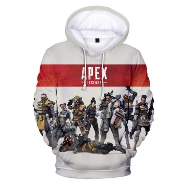 Sweat-shirt mixte Apex Legends - Style6 gris YH™ Gris - Cdiscount Sport