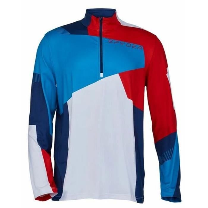 Polaire Spyder Leader - volcano - S Volcano - Cdiscount Sport