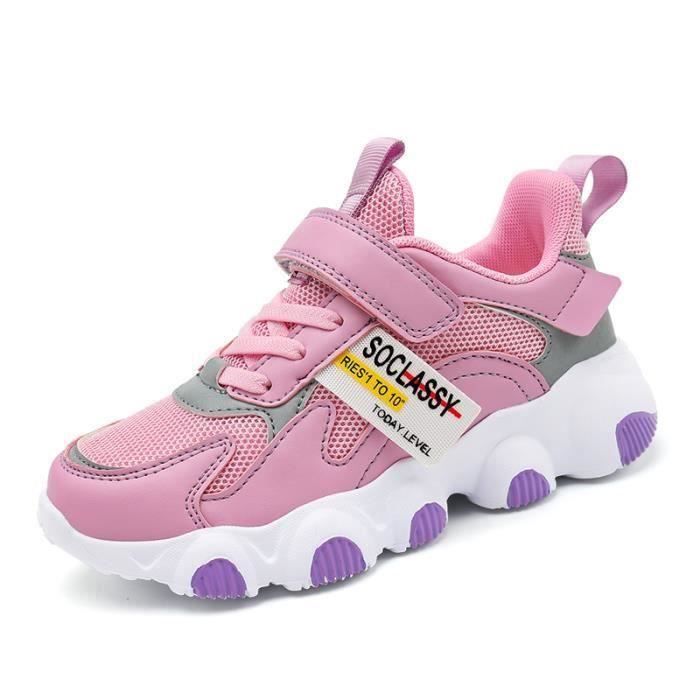 Basket Enfant Chaussures Garçon Fille Sport Modèle Classic Sneakers ...