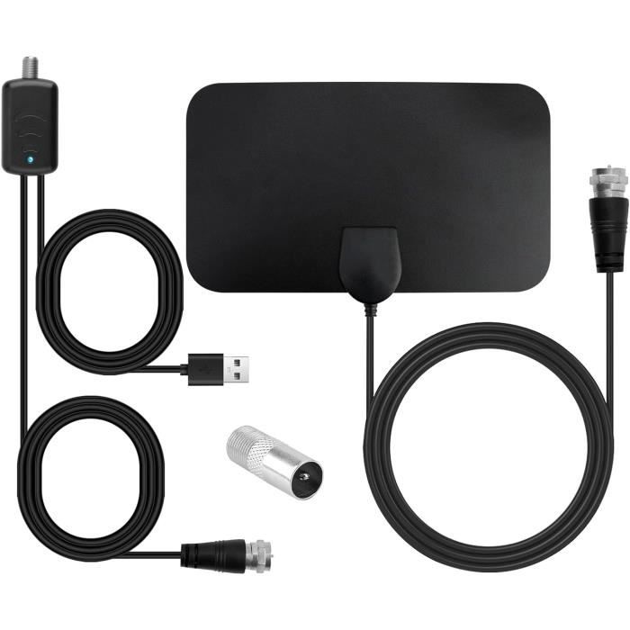 Ewest Antenne Tv D'Intérieur 2024 Ultime–Portée De Plus De 240 Km Avec ...