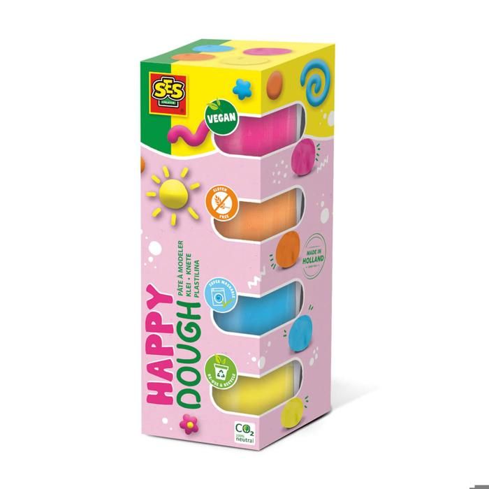 Set de 4 pots de Pâte à modeler Feel good Happy (4x90gr) - Cdiscount ...