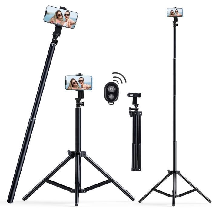 Perche à Selfie Trépied Smartphone Bluetooth 160cm Extensible Trépied