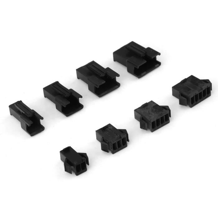 SURENHAP JST-2.54mm 200pcs Connecteur à Fiche SM 2/3/4/5 Broches Kit de Boîtier de Connecteur ...