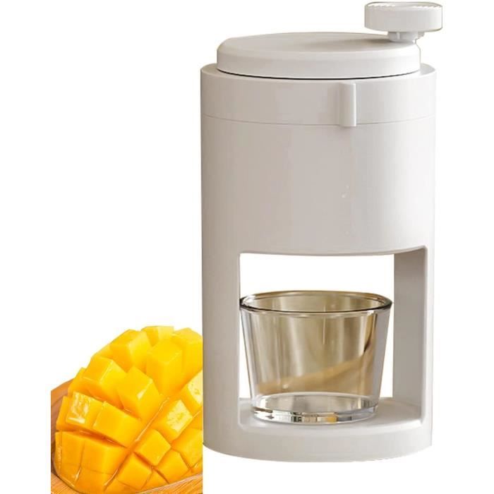 Portable Manuel Broyeur À Glace Bricolage Brise-Boissons Table Neige ...