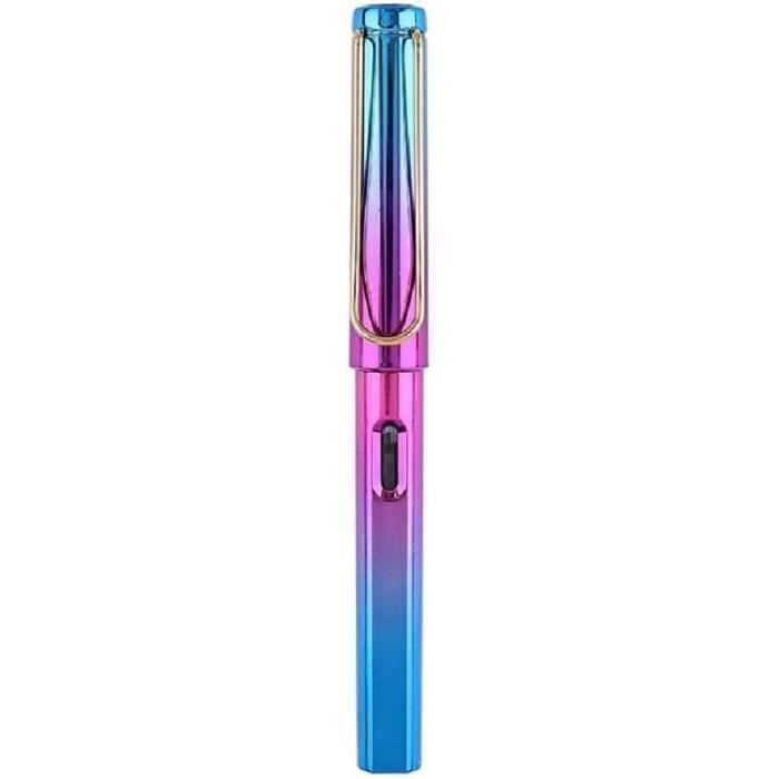 Stylo-Plume Métallique, Corps De Crayon De Couleur À Piston, Fenêtre D ...