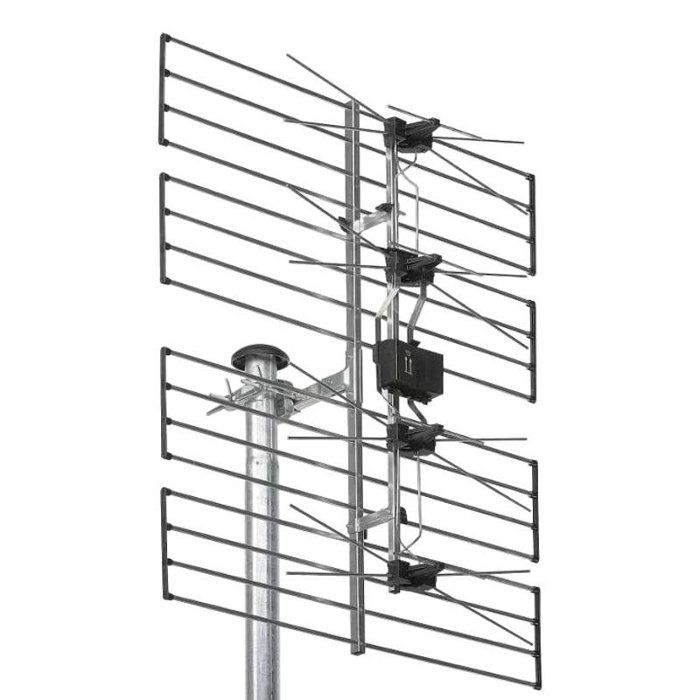 Antenne uhf panneau 4elts 5g canaux:21-48 boite de 2 pieces Wisi EE06B - Cdiscount TV Son Photo