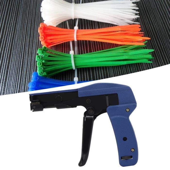 ZJCHAO Pistolet à attaches de câble Cable Tie Gun,Professional Zip Tie ...