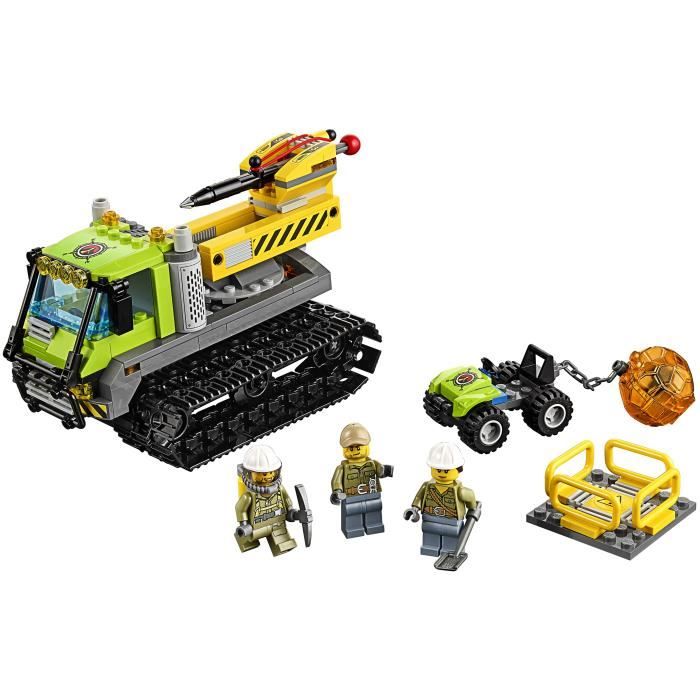 LEGO® City 60122 La Foreuse à Chenilles - Cdiscount Jeux - Jouets