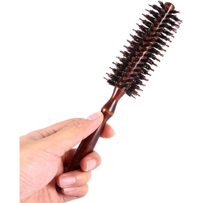 Brosse À Cheveux Ronde, Brosse Ronde Portable Pour Brushing Avec Manche ...