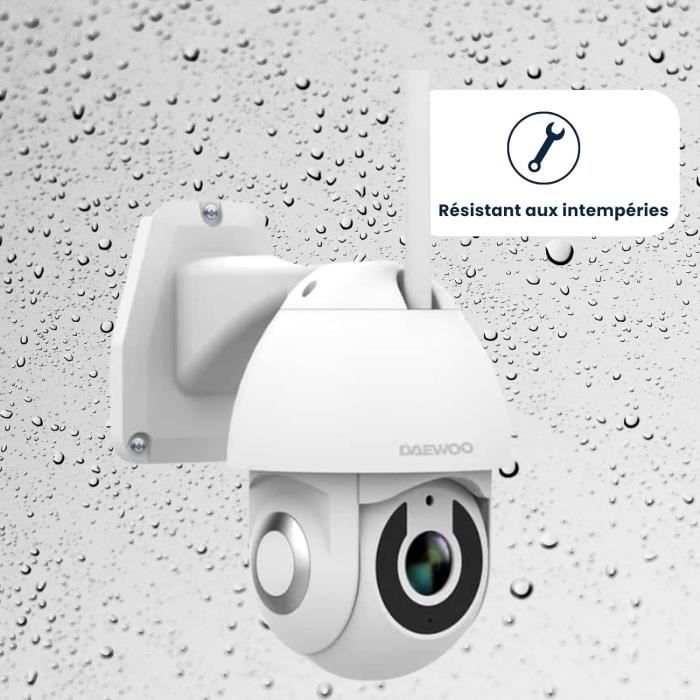 Ep505 Caméra Extérieure Rotative Résolution 3Mp, Audio Bidirectionnel ...