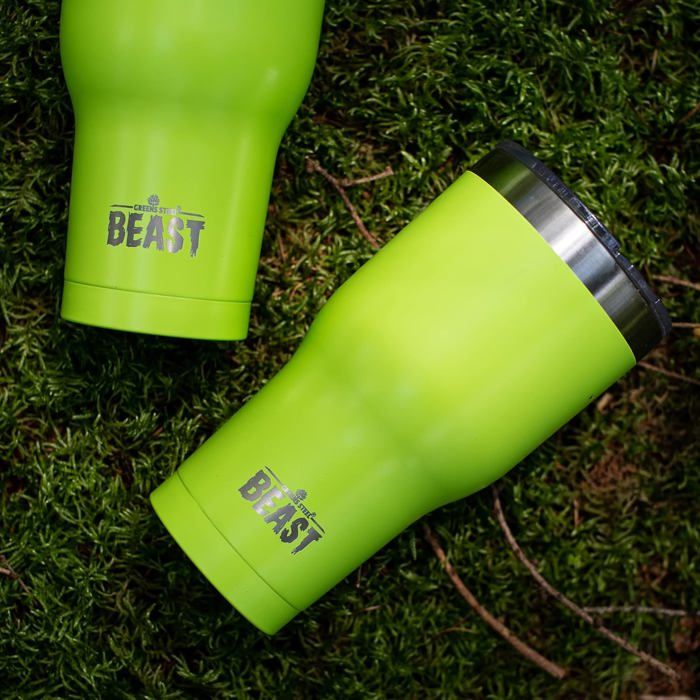 Beast Mug Isotherme Cafe - 900Ml I Vert Citronnelle I Acier Inoxydable ...
