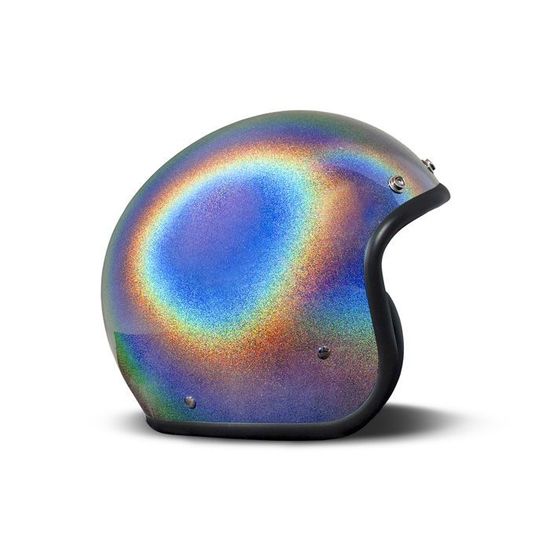 Jet Helm Cafe Racer DMD RETRO Rainbow Silber Glanz taille S - Cdiscount ...