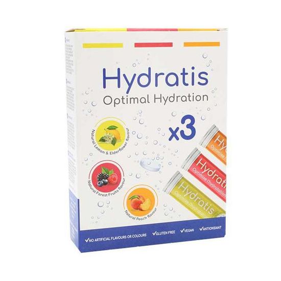 Hydratis Coffret Solution d'Hydratation Trois Saveurs 228g - Cdiscount Sport
