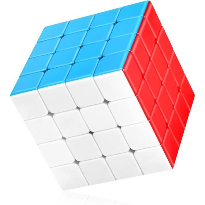 Speed Cube 4x4 Stickerless, Cube de Vitesse 4x4x4 Cube Magique Cadeau ...