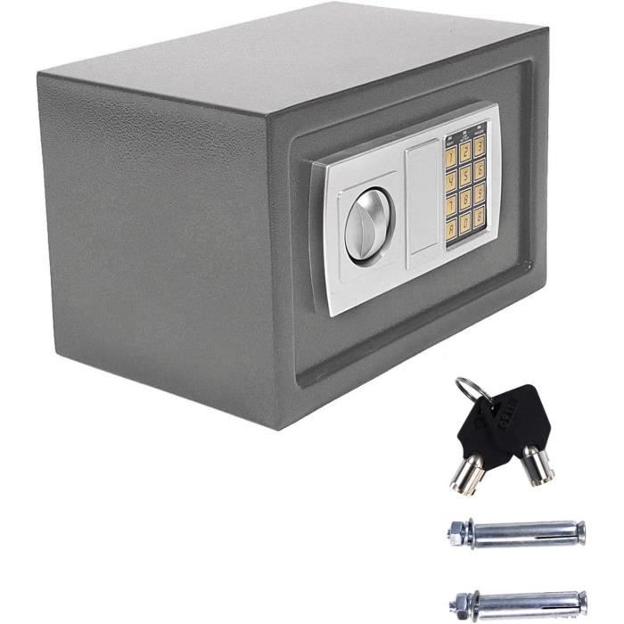 Coffre-fort de meubles 8,5 l - Gris, 31 cm x 20 cm x 20 cm - Mini ...